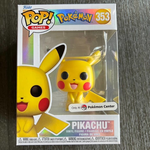 Funko | Toys | Funko Pop Pokemon Pikachu Pokemon Center | Poshmark